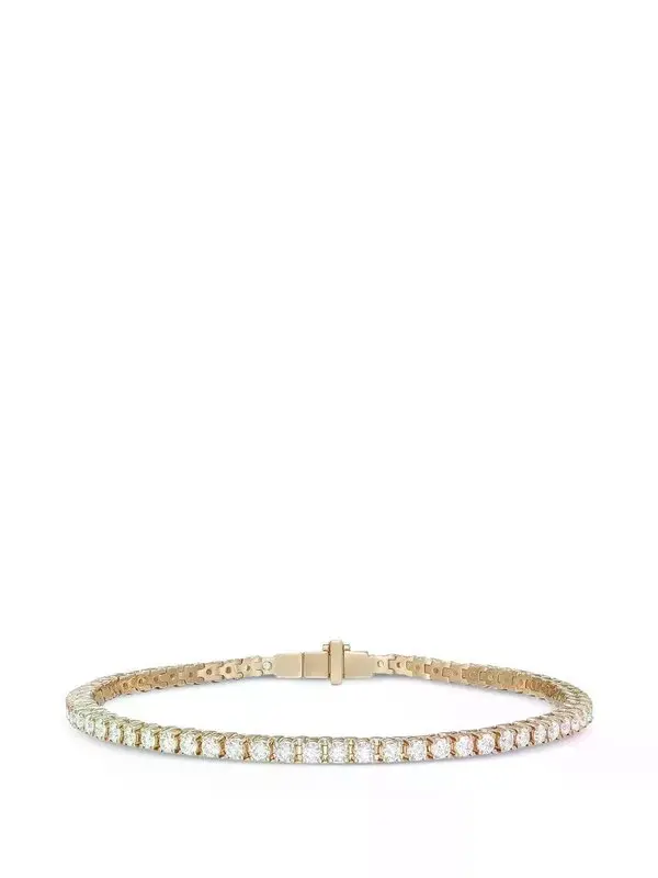 Melissa Kaye 18k Yellow Diamond Tennis Bracelet - Gold