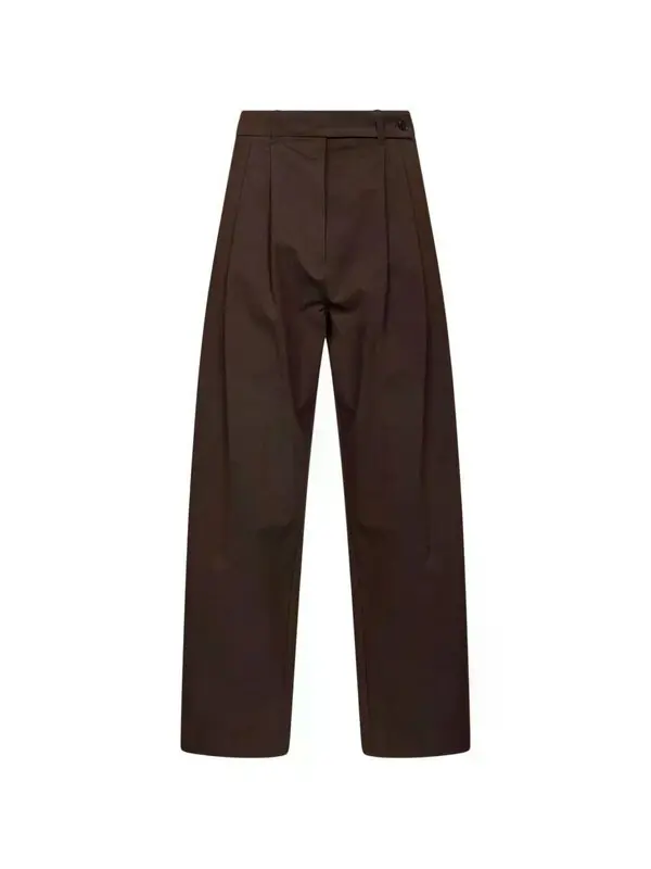 Co Pleated Wide-leg Trousers