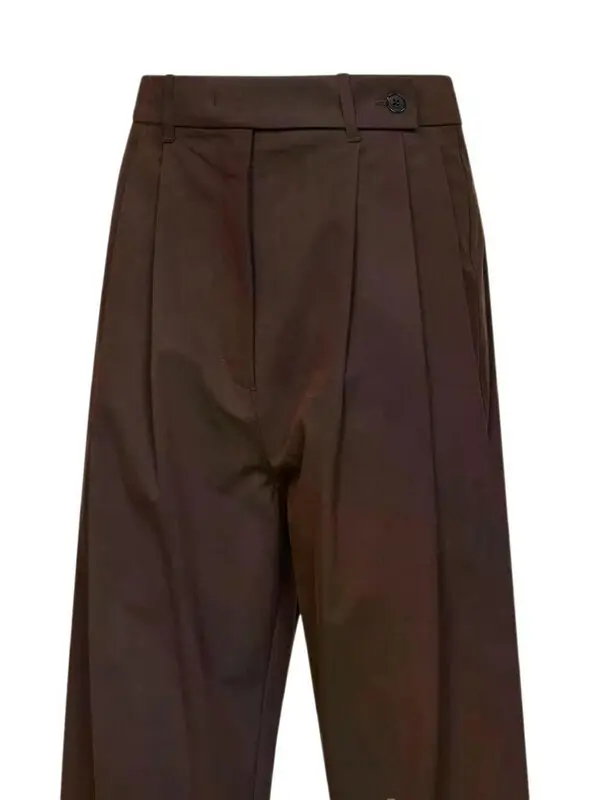 Co Pleated Wide-leg Trousers