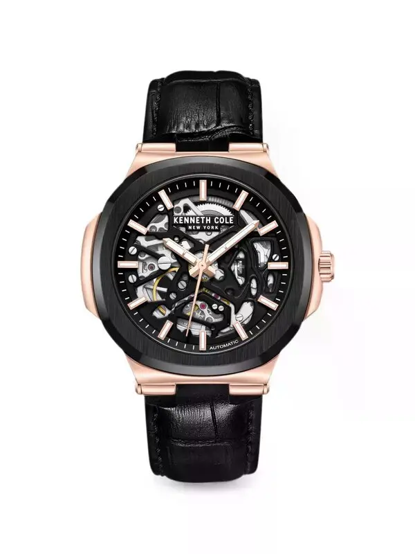 KENNETH COLE Skeleton 45mm Watch