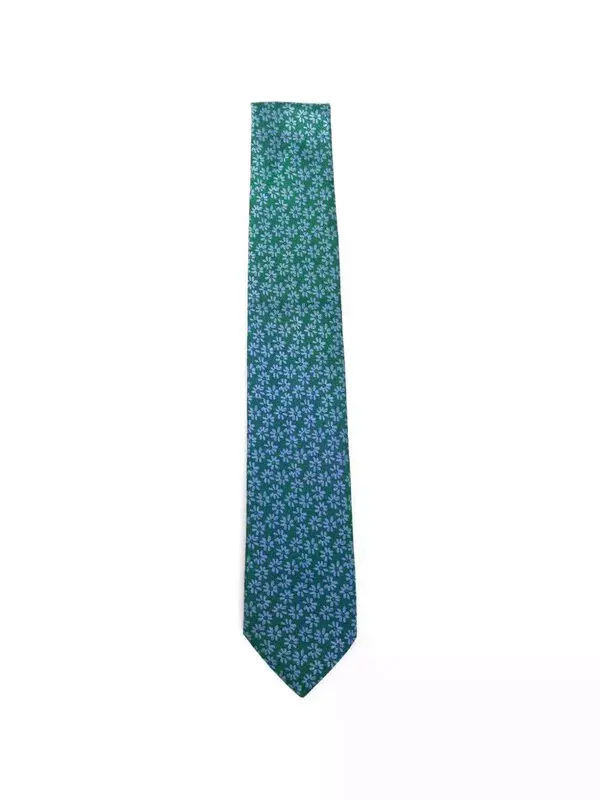 ANTONIO MURO Floral Pattern Neck Tie