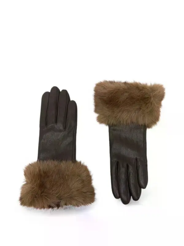 Apparis Faux-fur Trim Gloves