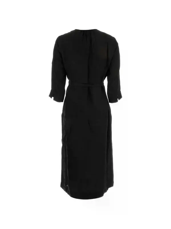 UMA WANG Anthea Wrap Midi Dress