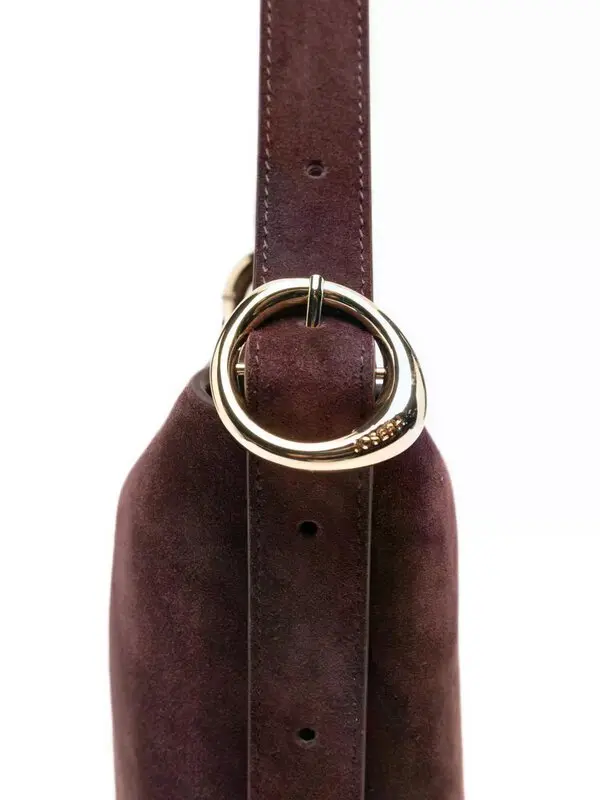 JOSEPH M Fold Suede Bucket Bag