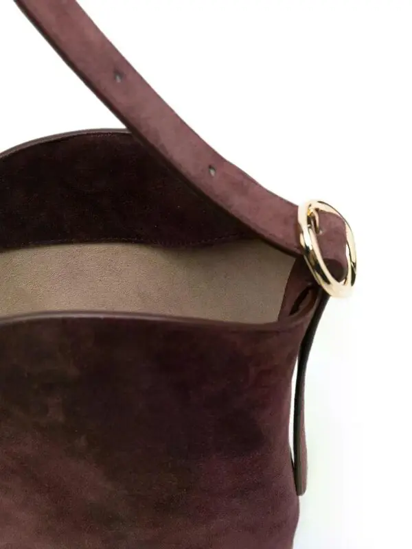JOSEPH M Fold Suede Bucket Bag