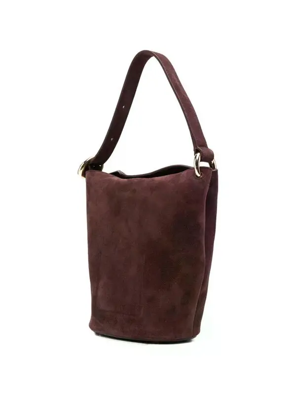 JOSEPH Suede Bucket Bag - Brown