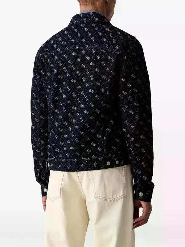 Guess Jacquard Denim Jacket