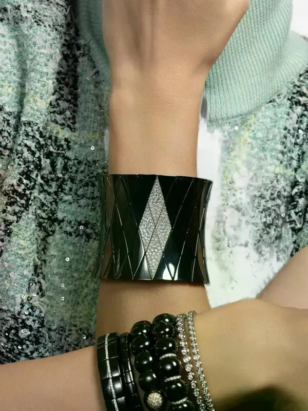 Roberto Demeglio Large Diva Diamond Stretch Bracelet