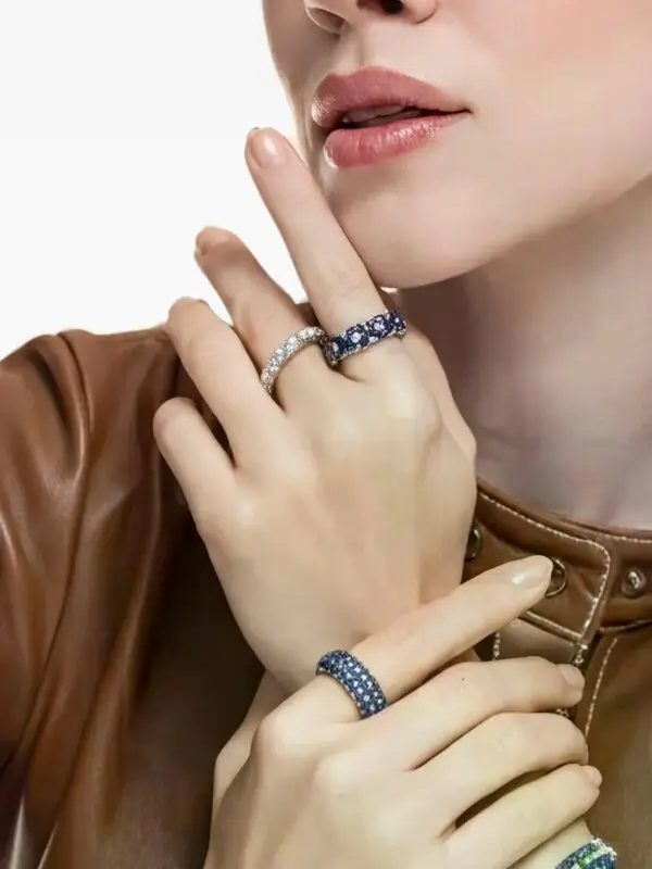 Roberto Demeglio Sapphire And Diamond Stretch Ring