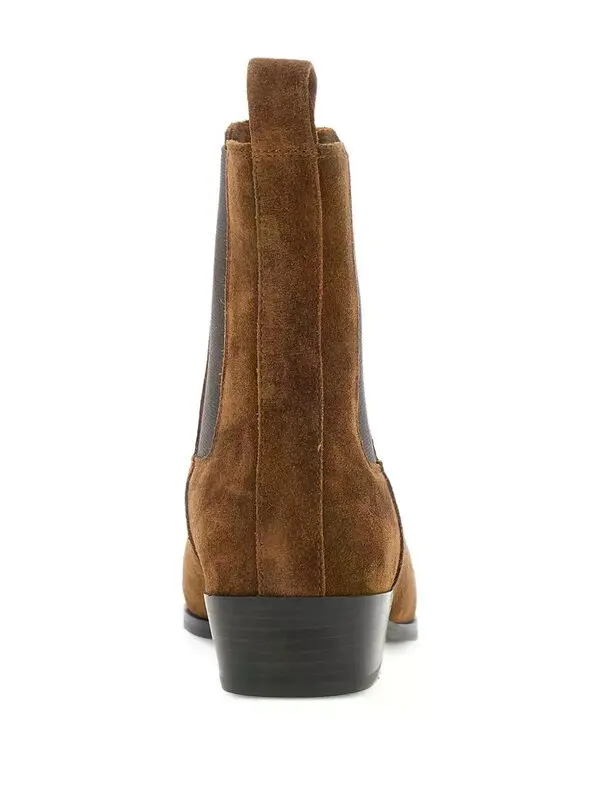 STRATEGIA SHOES Suede Chelsea Boots
