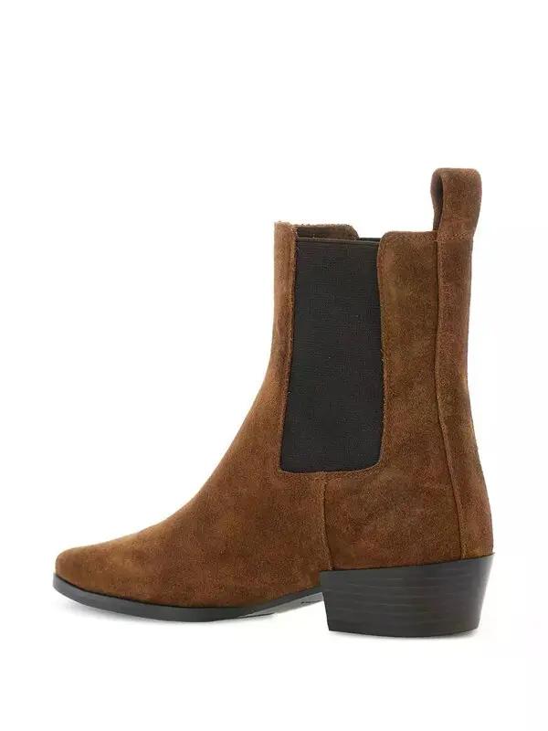 STRATEGIA SHOES Suede Chelsea Boots