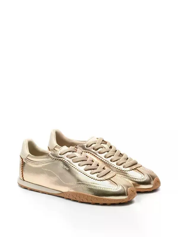 HOFF Bridge Metallic Scalloped-trim Sneakers