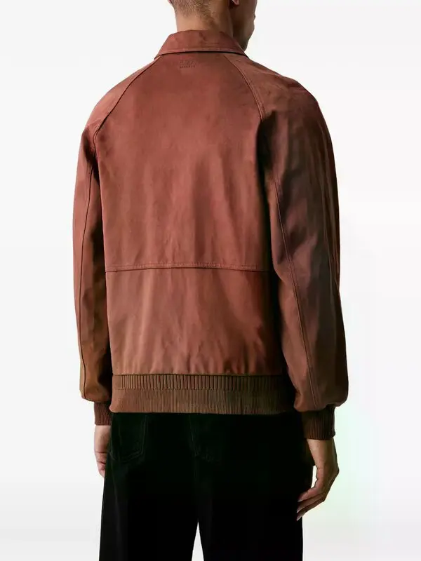 Guess Suede-effect Bomber Jacket
