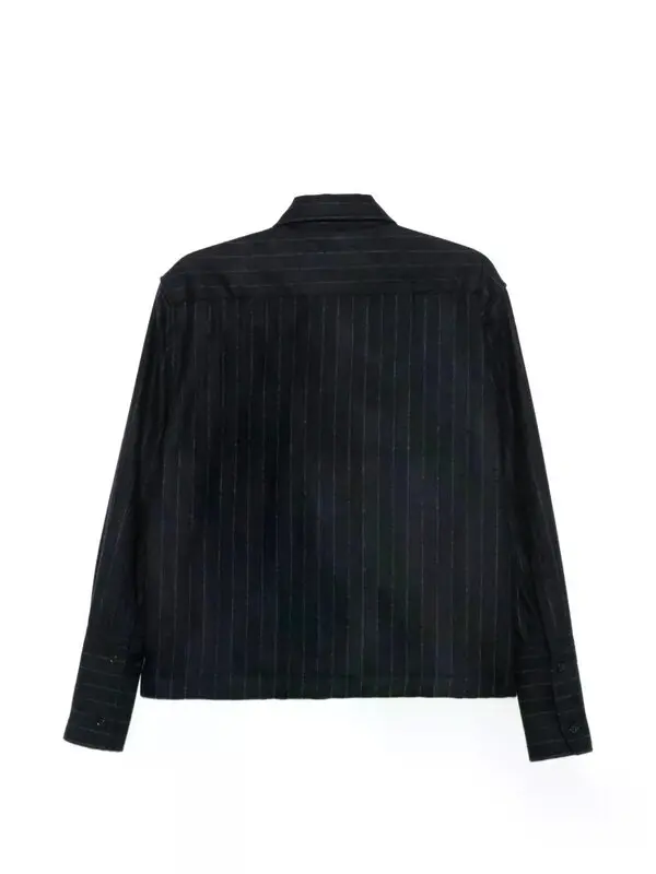 THELATEST Codie Pinstripe Long-sleeve Shirt