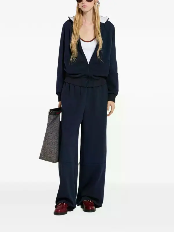 Gucci Technical-jersey Zipped Jacket - Blue