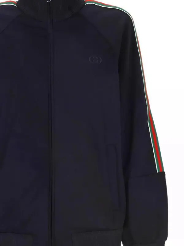 Gucci Technical-jersey Zipped Jacket - Blue