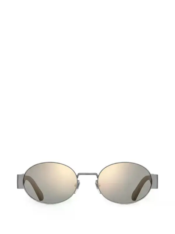 Moschino Oval-frame Sunglasses - Grey