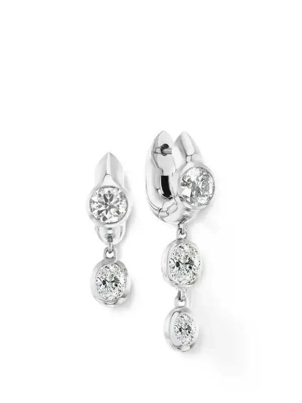 UNIFORM OBJECT Diamond Earrings