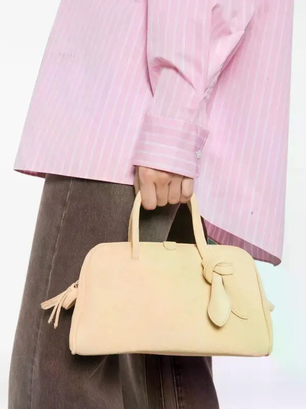 Jacquemus La Petit Turism Leather Tote Bag