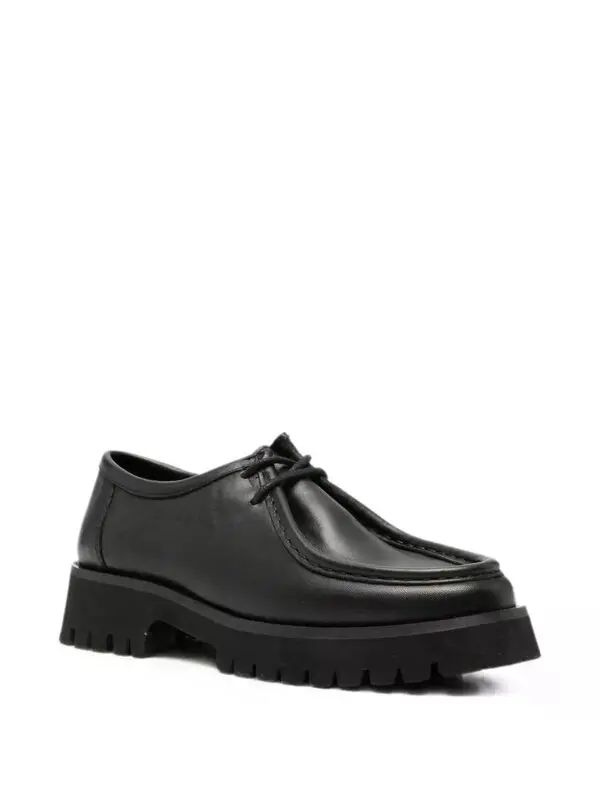 SERGIO MORETTI FIRENZE Lace-up Lug-sole Loafers