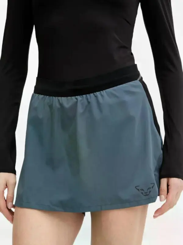 DYNAFIT Logo Print Panel Skirt With Zip Pocket