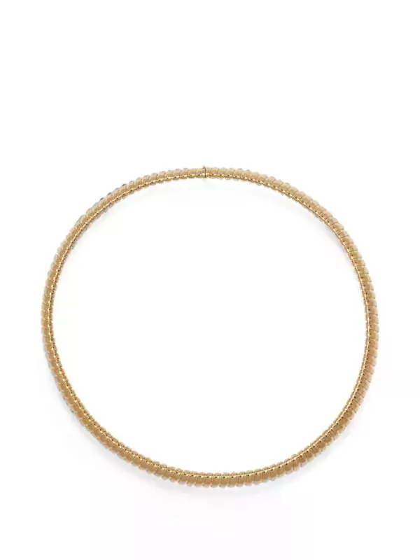 Sidney Garber 18k Yellow Tubular Necklace - Gold