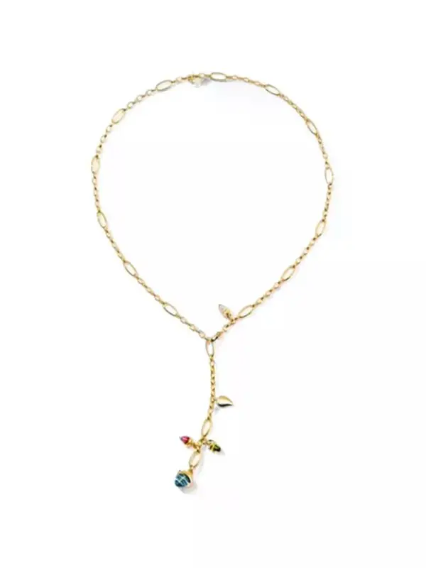Tamara Comolli Candy Mikado Topaz And Peridot Necklace - Gold