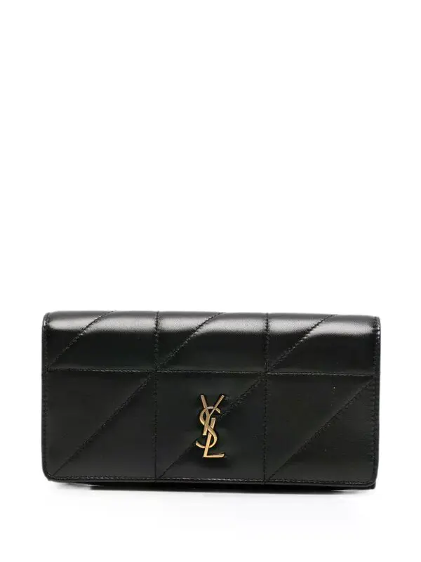 Saint Laurent Jamie Quilted Leather Wallet