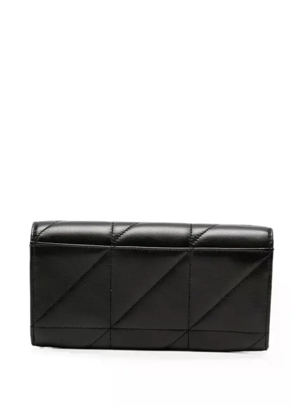 Saint Laurent Jamie Quilted Leather Wallet