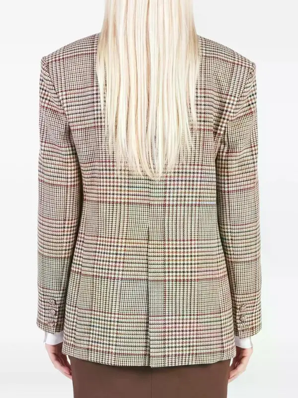 Federica Tosi Glen-plaid Blazer