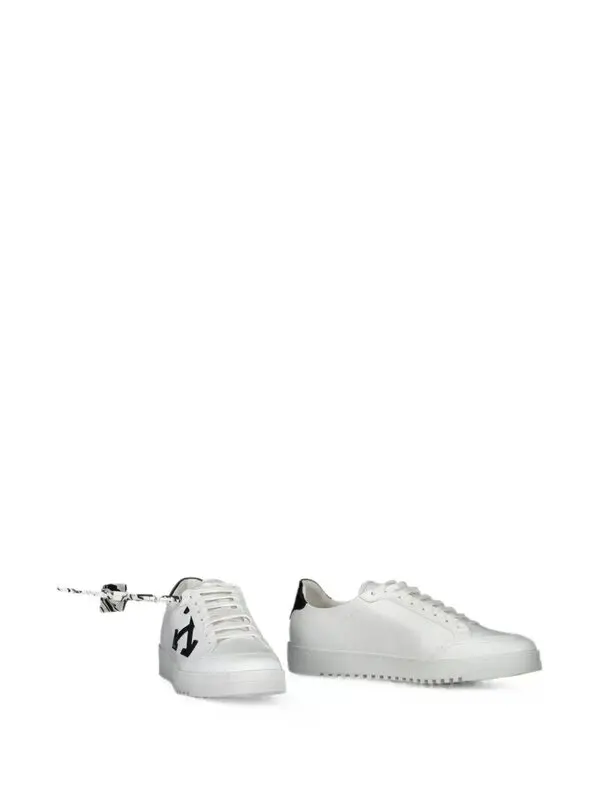 Off-White Leather Low-top Sneakers