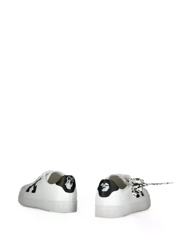 Off-White Leather Low-top Sneakers