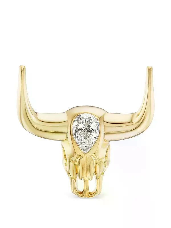 UNIFORM OBJECT Diamond Bull Pin - Gold
