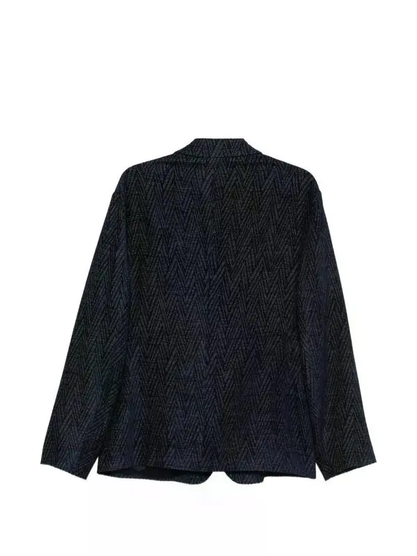 Giorgio Armani Zigzag-patterned Blazer