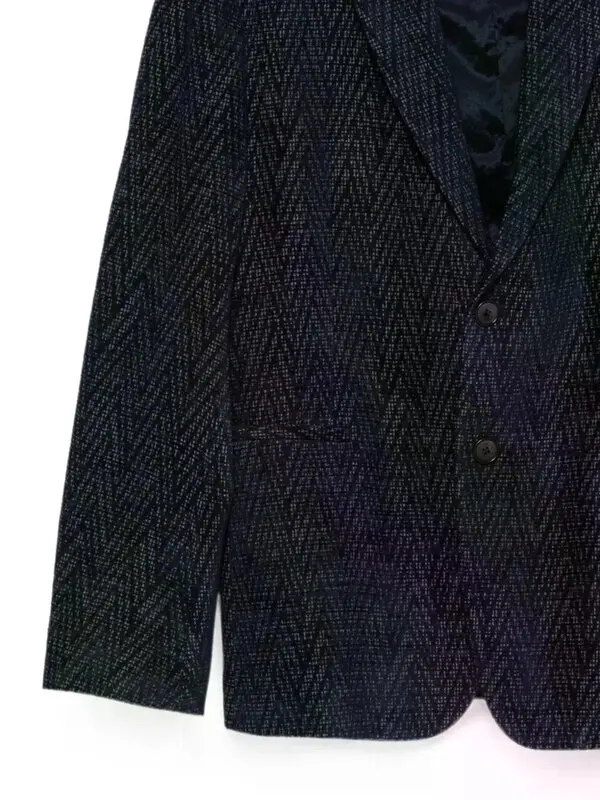Giorgio Armani Zigzag-patterned Blazer
