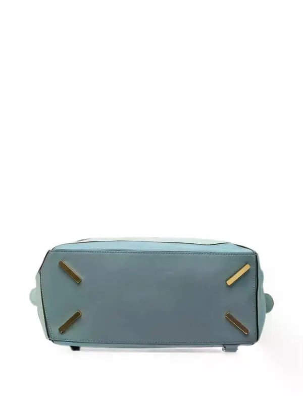 Loewe 2017 Medium Tricolor Calfskin Puzzle Satchel