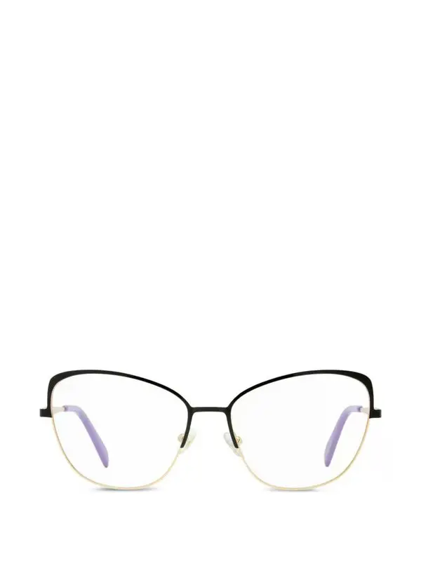 Emilio Pucci Logo-motif Glasses - Black