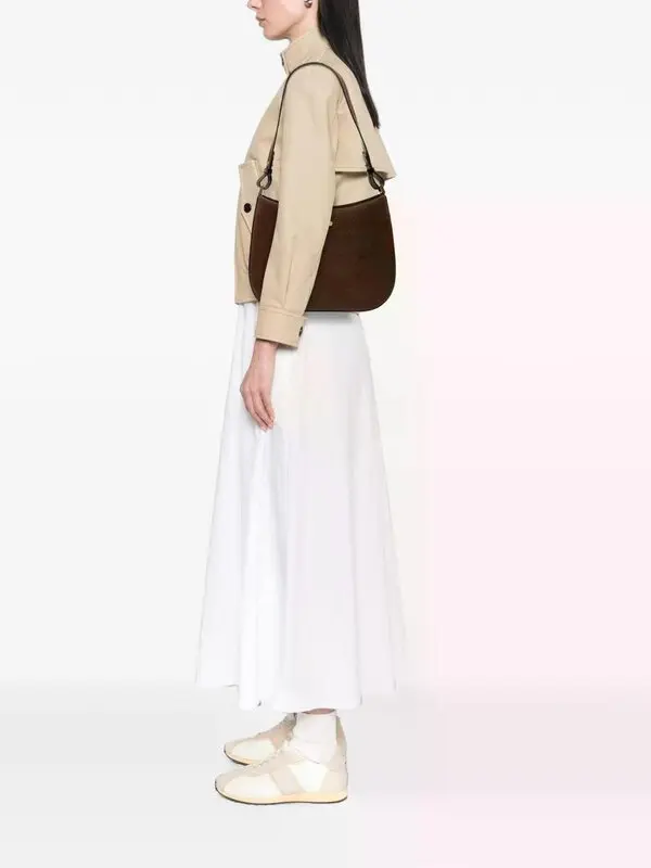 Burberry 2000-2017 Leather Shoulder Bag - Brown