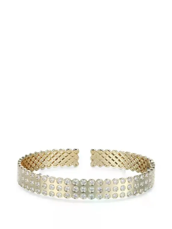 TYPE JEWELRY Large Leggo 2.0 Diamond Bangle