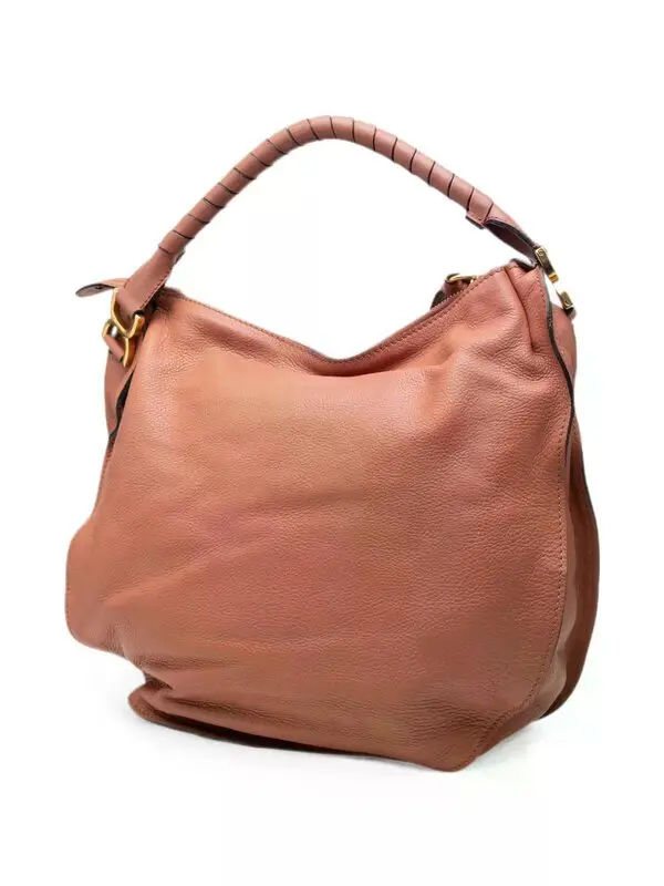 Chloé 2011 Large Pebbled Calfskin Marcie Hobo Satchel
