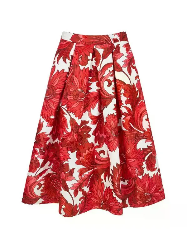 LUNATICA MILANO T Florence A-line Midi Skirt