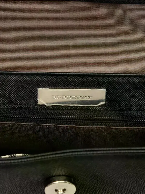 Burberry 20th Century Leather Flap Shoulder Bag