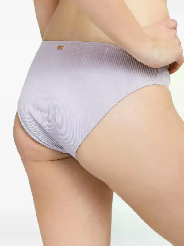 Roxy Ribbed-knit Bikini Bottoms