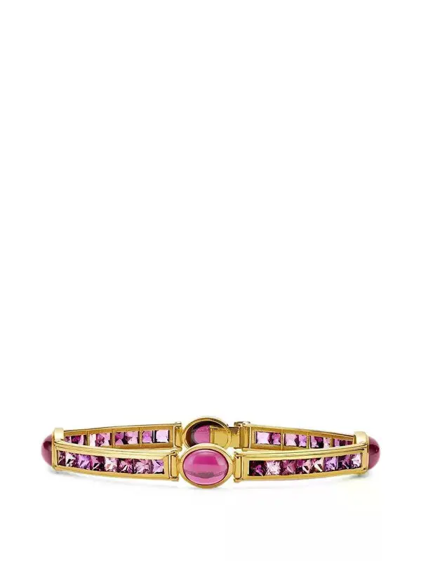 VAN St Tropez Pink Sapphire And Rhodolite Bracelet