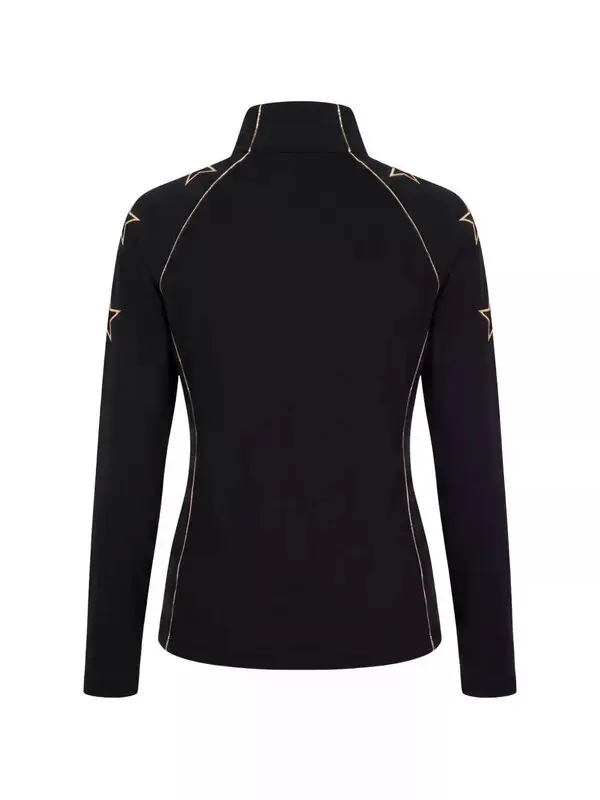HIGH SOCIETY Stella Star-patch Half-zip Base Layer