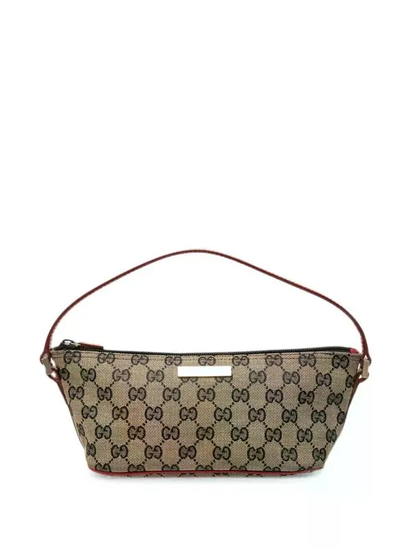 Gucci 2000-2015 Gg Canvas Boat Shoulder Bag
