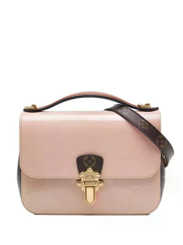 LOUIS VUITTON 2019 Vernis Miroir Cherrywood Bb Satchel