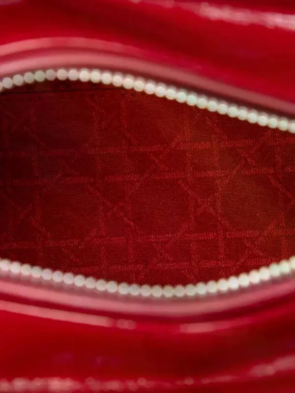 Dior 2013 Medium Patent Cannage Lady Satchel