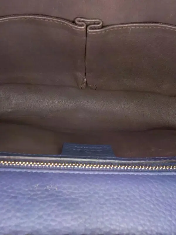 Gucci 2000-2015 Medium Leather Miss Bamboo Crossbody Bag