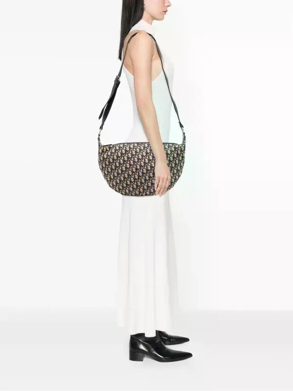 Dior 2006 Oblique Canvas Crossbody Bag